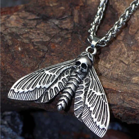 Accessories | Hannibal Death Moth Dark Butterfly Skeleton Skull Mothra ...